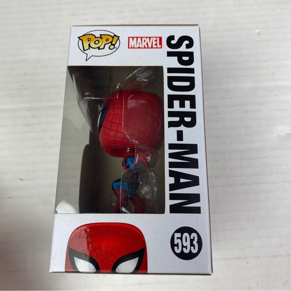 Funko | Toys | Funko Pop Spiderman 593 Marvel 8 Years Bobblehead Vinyl ...